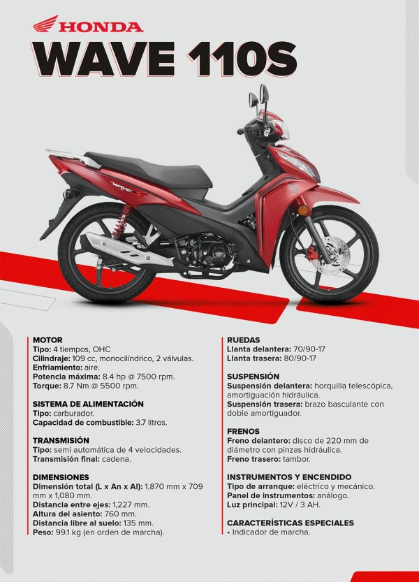 Honda Wave 110 S - CRMOTOS