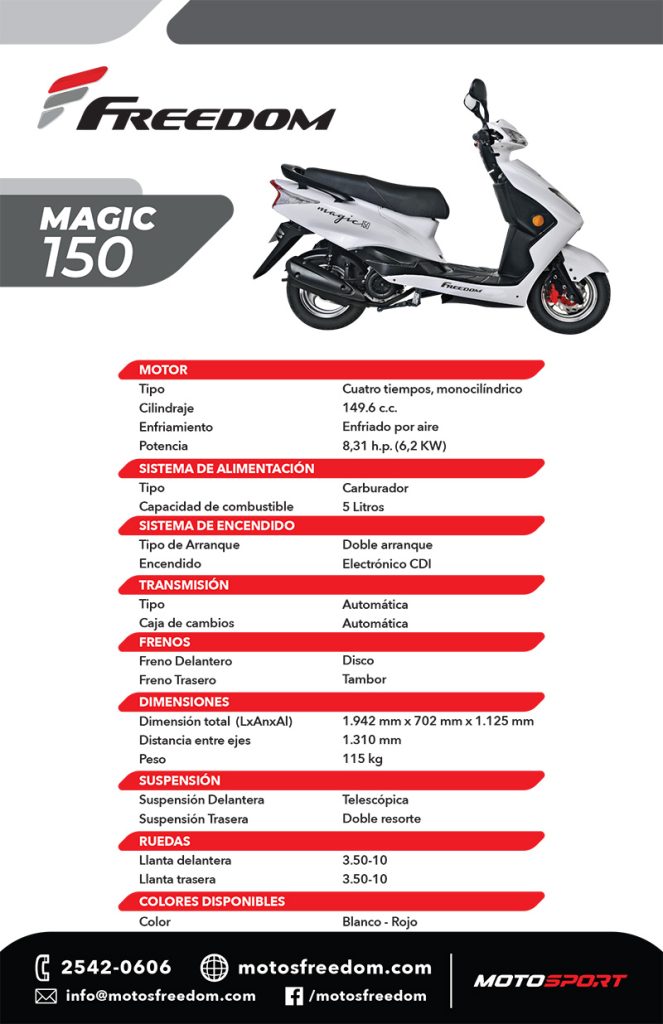 Freedom Magic 150 - CRMOTOS