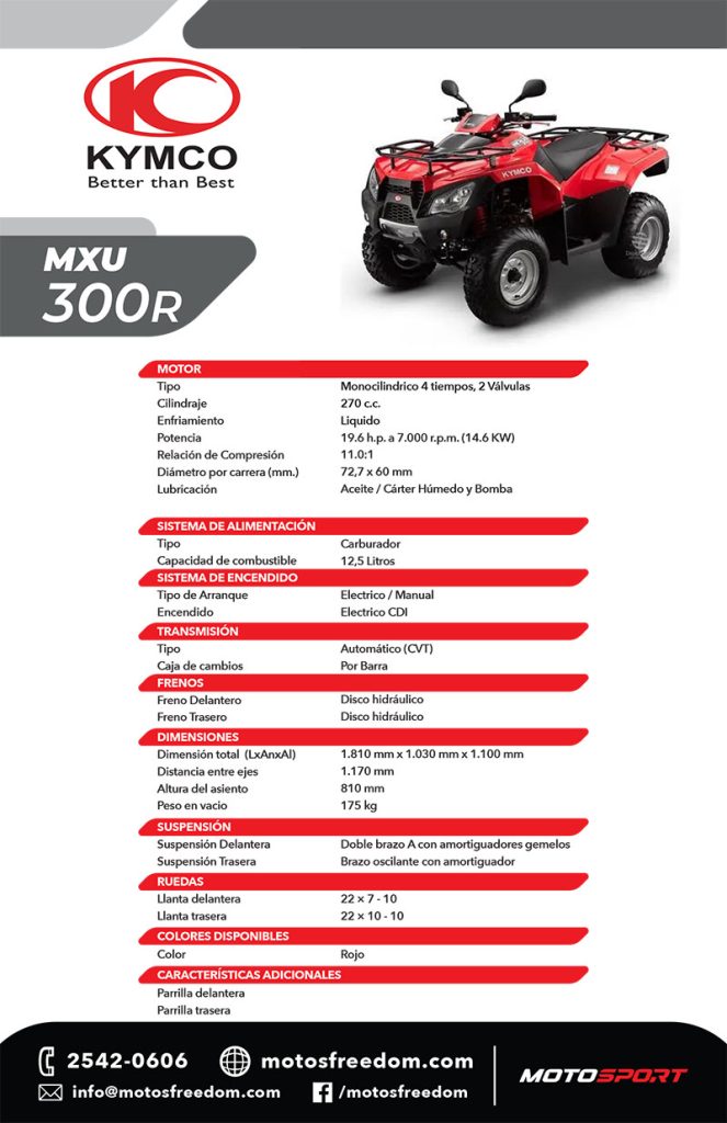 Kymco MXU 300R - CRMOTOS