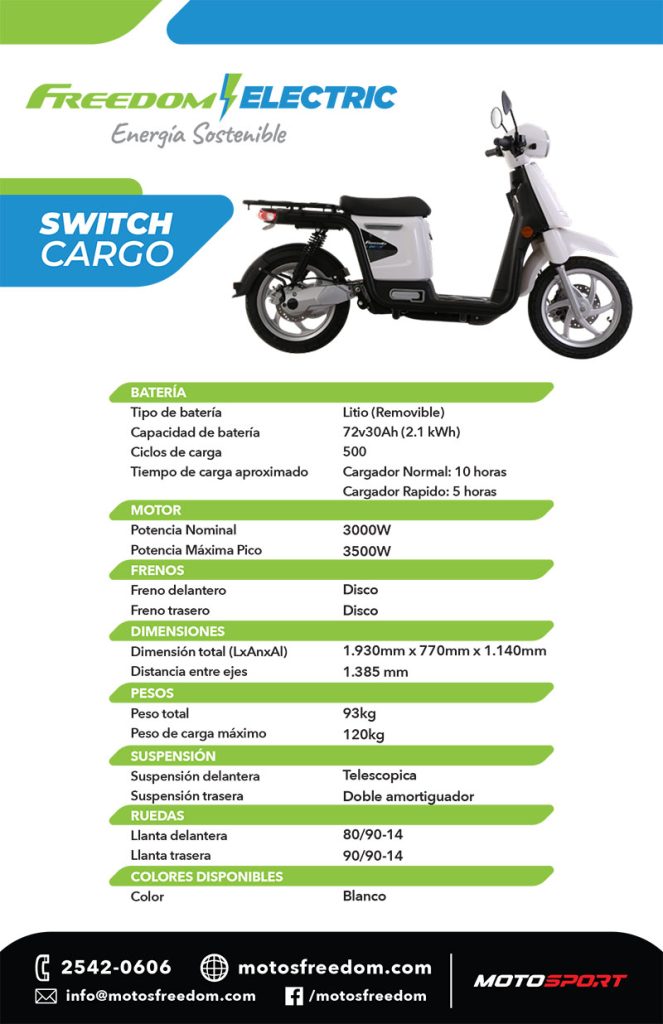 Freedom Switch Cargo - CRMOTOS