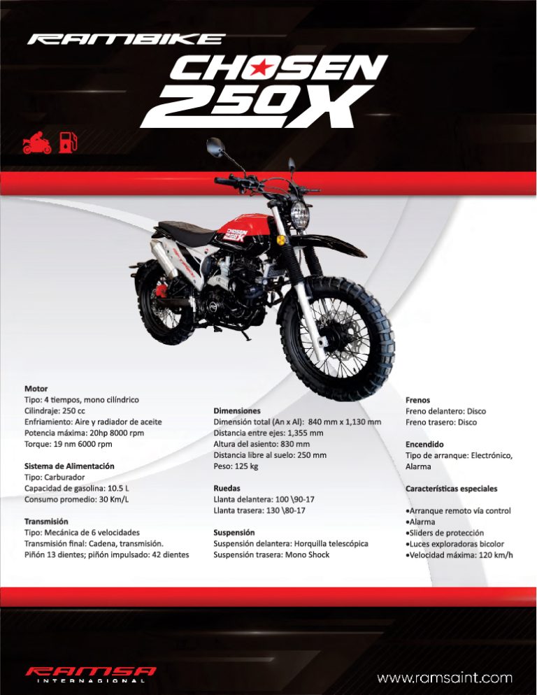 RAMBike Chosen 250 - CRMOTOS