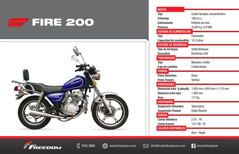 Freedom Fire 200 - CRMOTOS