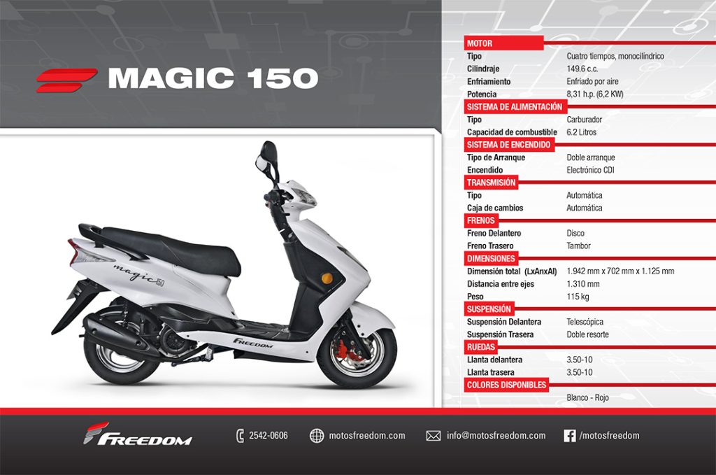 Freedom Magic 150 - CRMOTOS