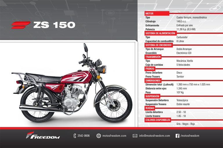 Freedom ZS 150 - CRMOTOS