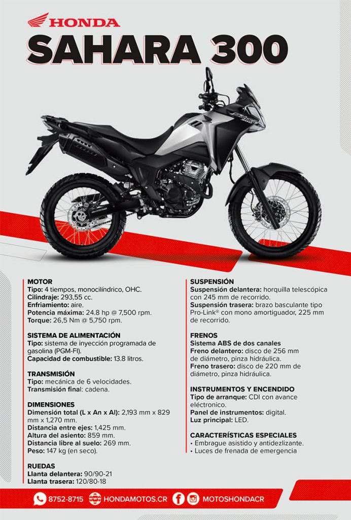 Honda Sahara 300 - CRMOTOS