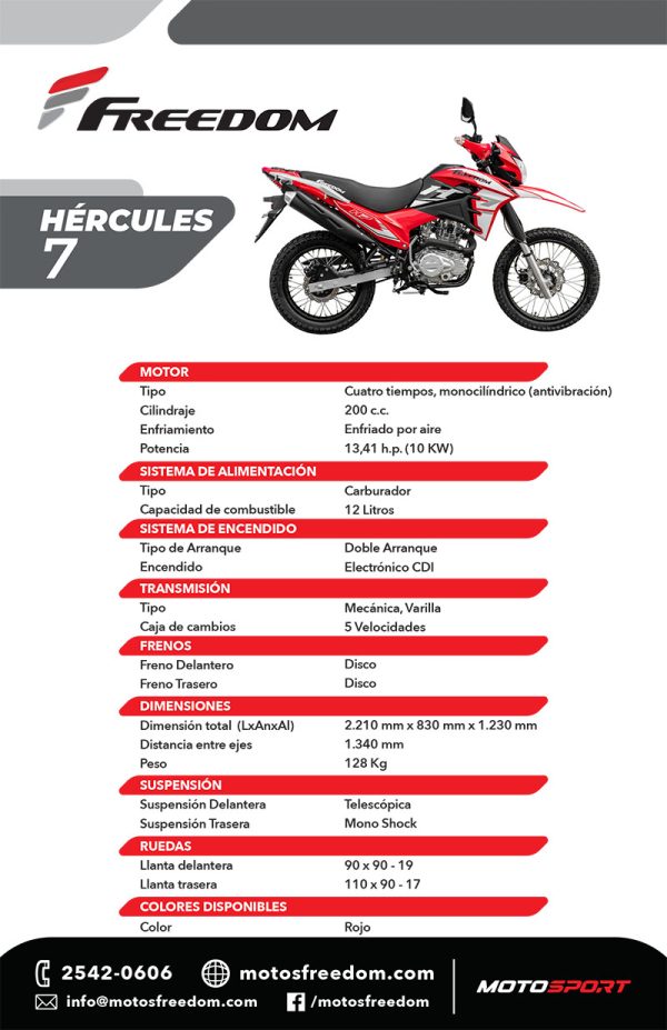 Freedom Hercules 7 R - CRMOTOS